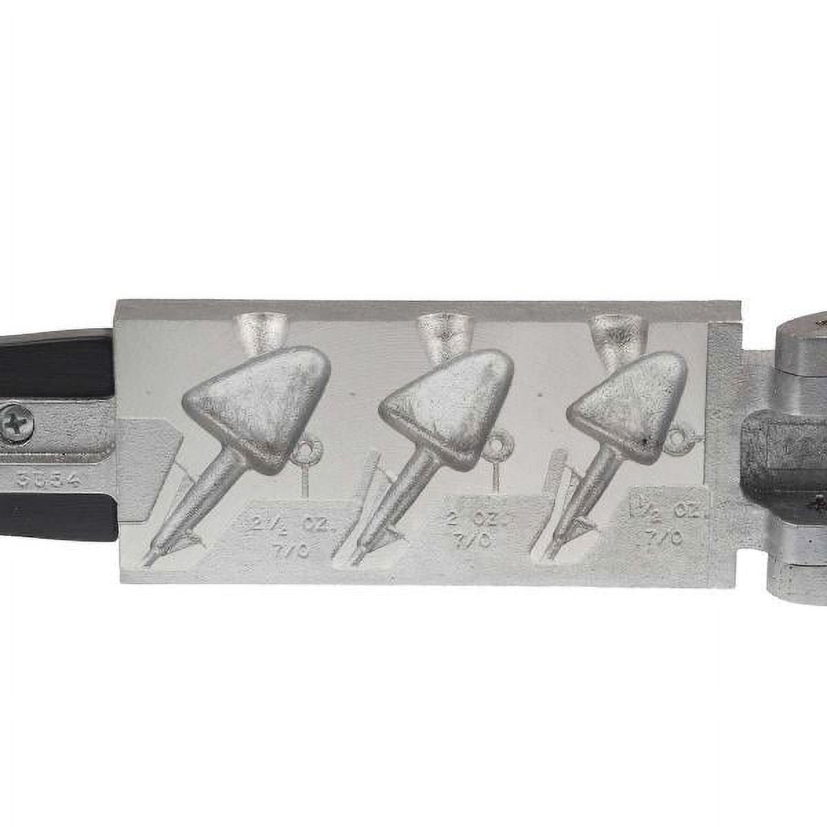 Do-it Shad Head Jig Mold, triangular verison Size 1 1/2, 2 and 2 1/2 oz ...