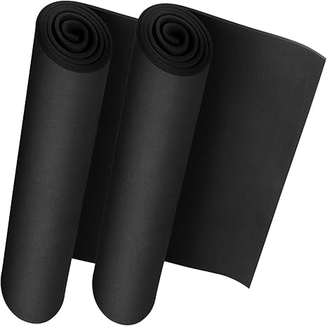 Do²ping 2-Pack Black EVA Foam Sheet, 4mm Thick Foam Sheet for Cosplay ...