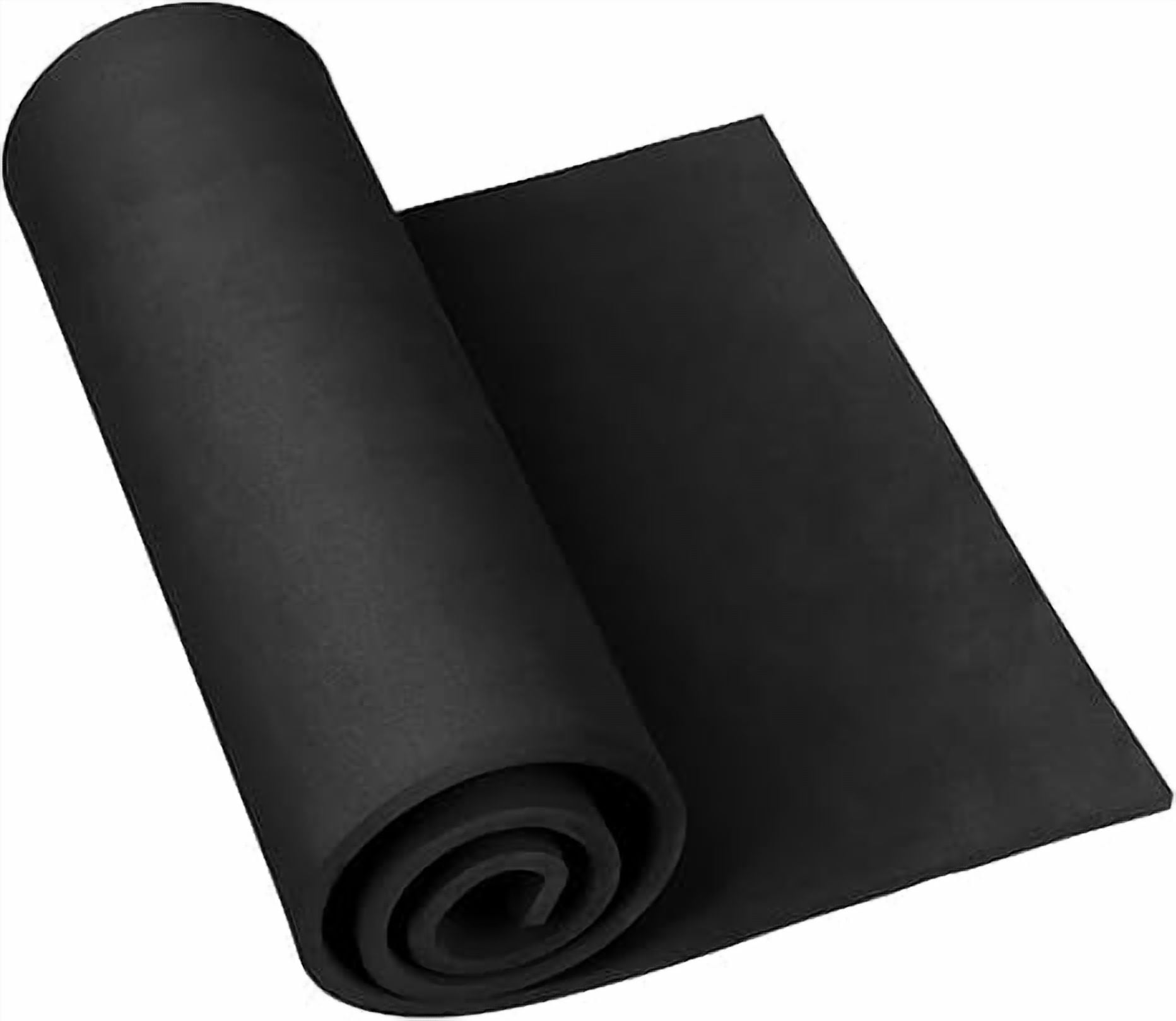 10mm EVA Foam Sheets Roll, Black Foam Sheet for Cosplay Supplies, 13.9 ...