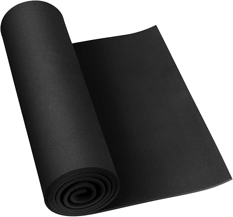 Do²ping Large Black EVA Foam Roll, 5mm Foam Sheet for Cosplay Costume ...