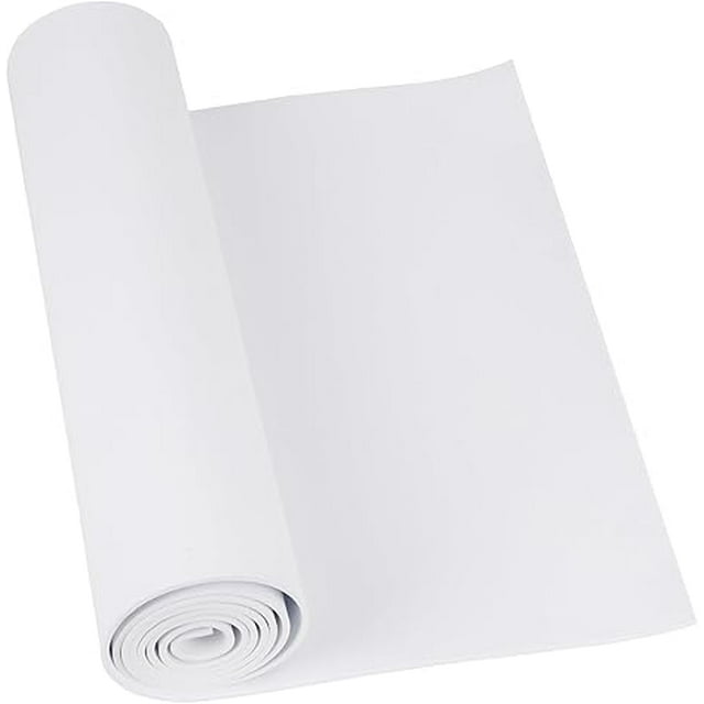 Do²ping White EVA Foam Cosplay Hot sale, 3mm Thick (1-10mm) EVA Foam Sheet, 59"x13.9" with High ...