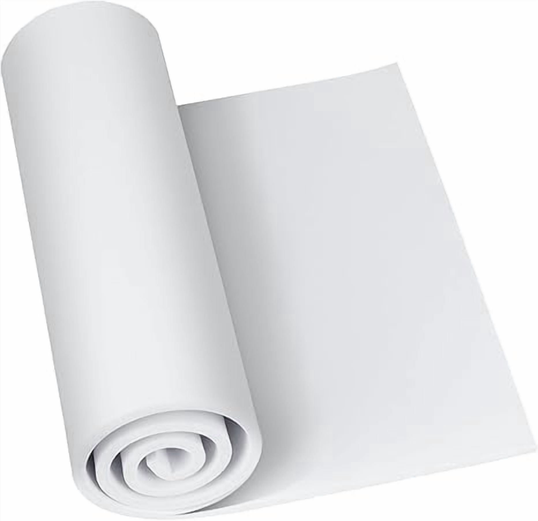 White Foam Sheets for Crafts, 8mm Foam Roll, 13.9"x39" Halloween Crafts ...