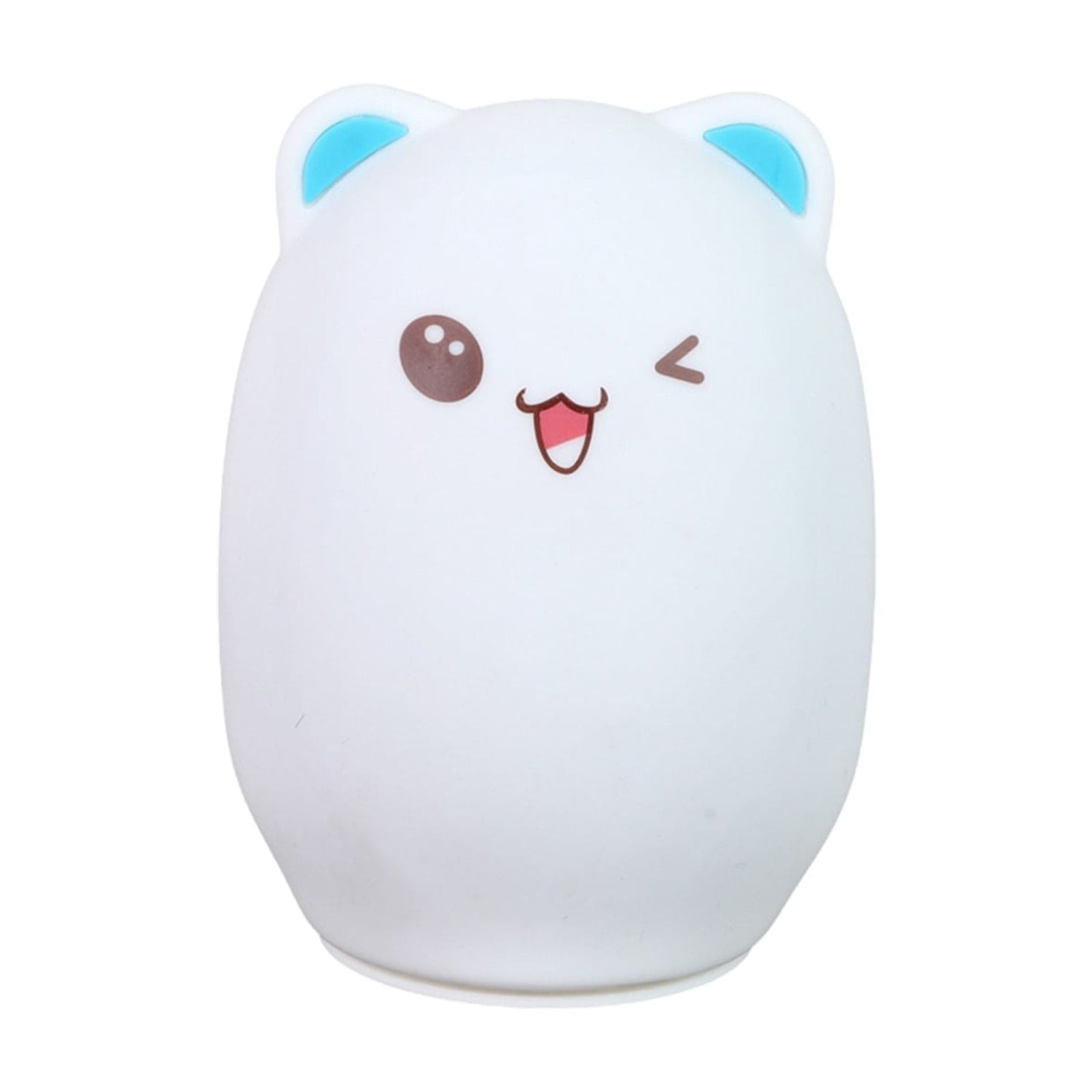 DoDo cat Night Light, Animal Silicone Nursery Lamp with Dimmable, Table ...