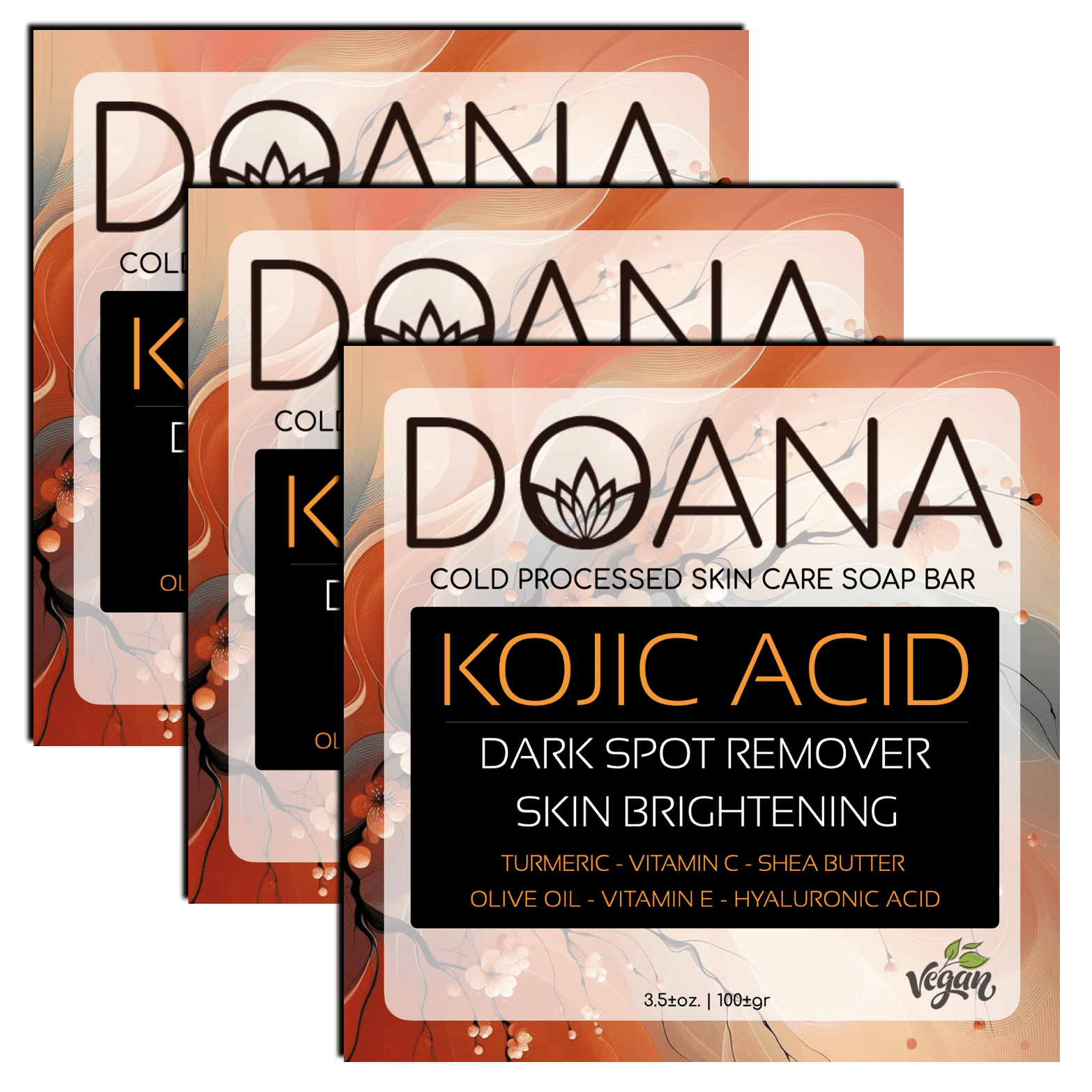 Doana Cold Processed Skin Brightening Soap Bar - Walmart.com