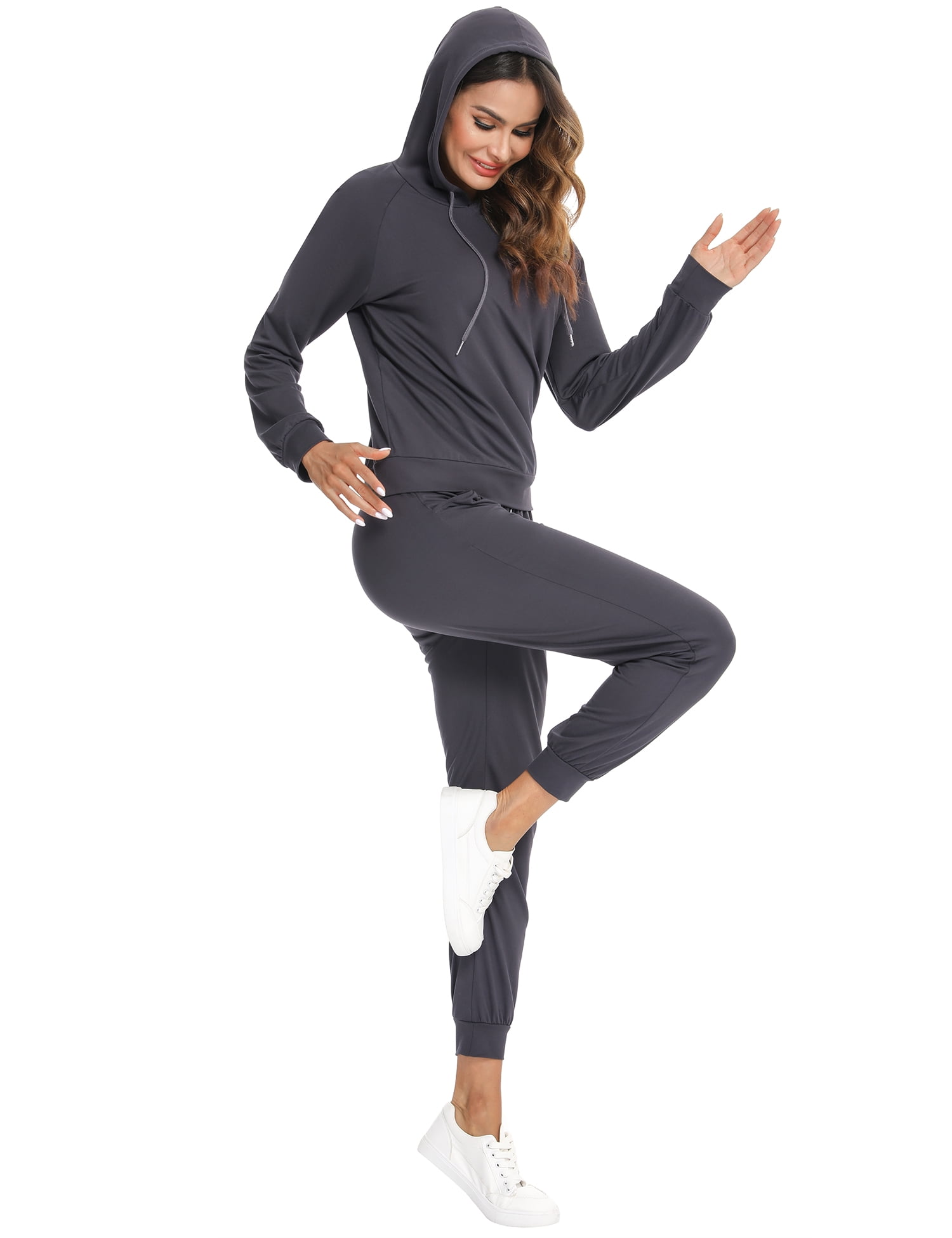 Doaraha Womens Pajamas Set Tie Dye Two Piece Long Sleeve Sweatshirt ...