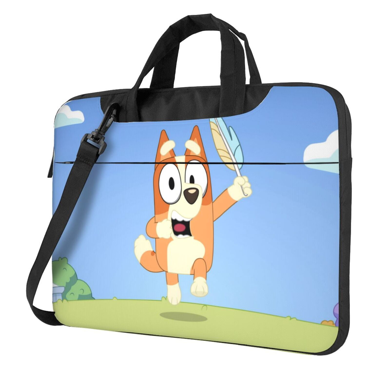 Doayai Bluey Print Laptop Bag,Messenger Shoulder Bag for Laptop or ...