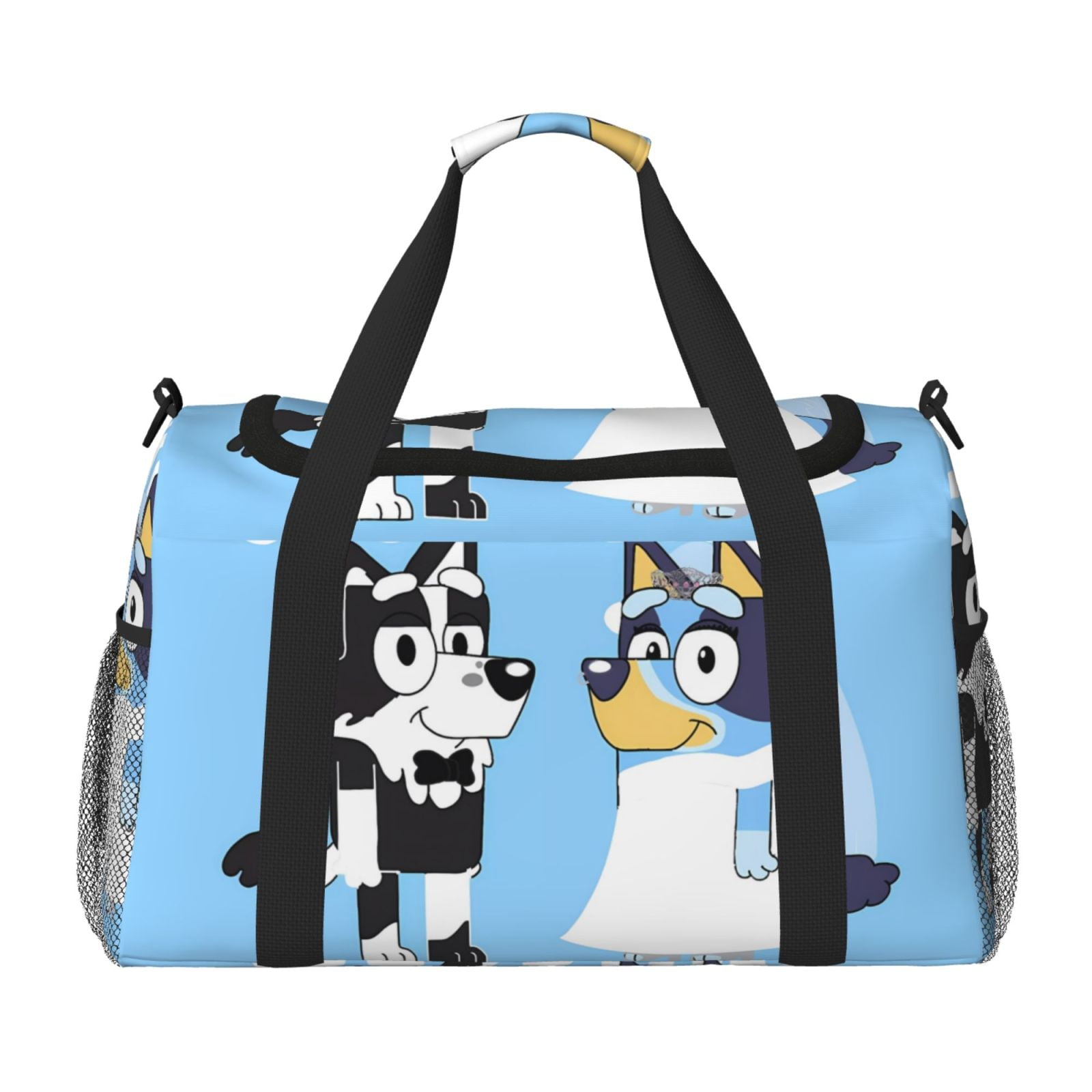 Doayai Bluey Print Travel Duffle Bag, Weekender Travel Bag,Gym Bag ...