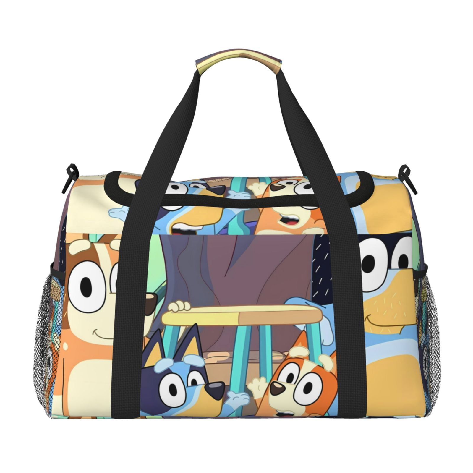 Doayai Bluey Print Travel Duffle Bag, Weekender Travel Bag,Gym Bag ...