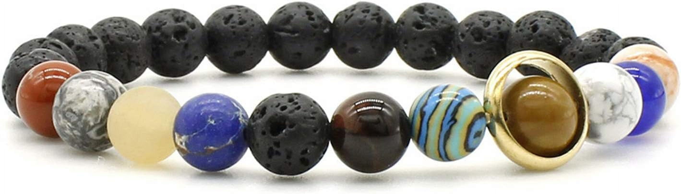 DobGot Planet Bracelet Solar System Universe Galaxy Bracelet Handmade ...
