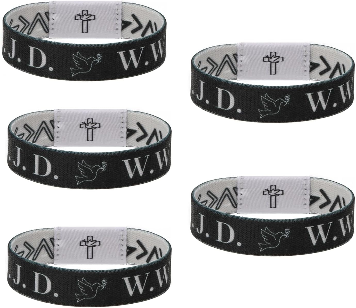 DobGot Wwjd Bracelets Set Daily Bible Verse Bracelet Scan For Men Women, What W Ld Jesus Do ...