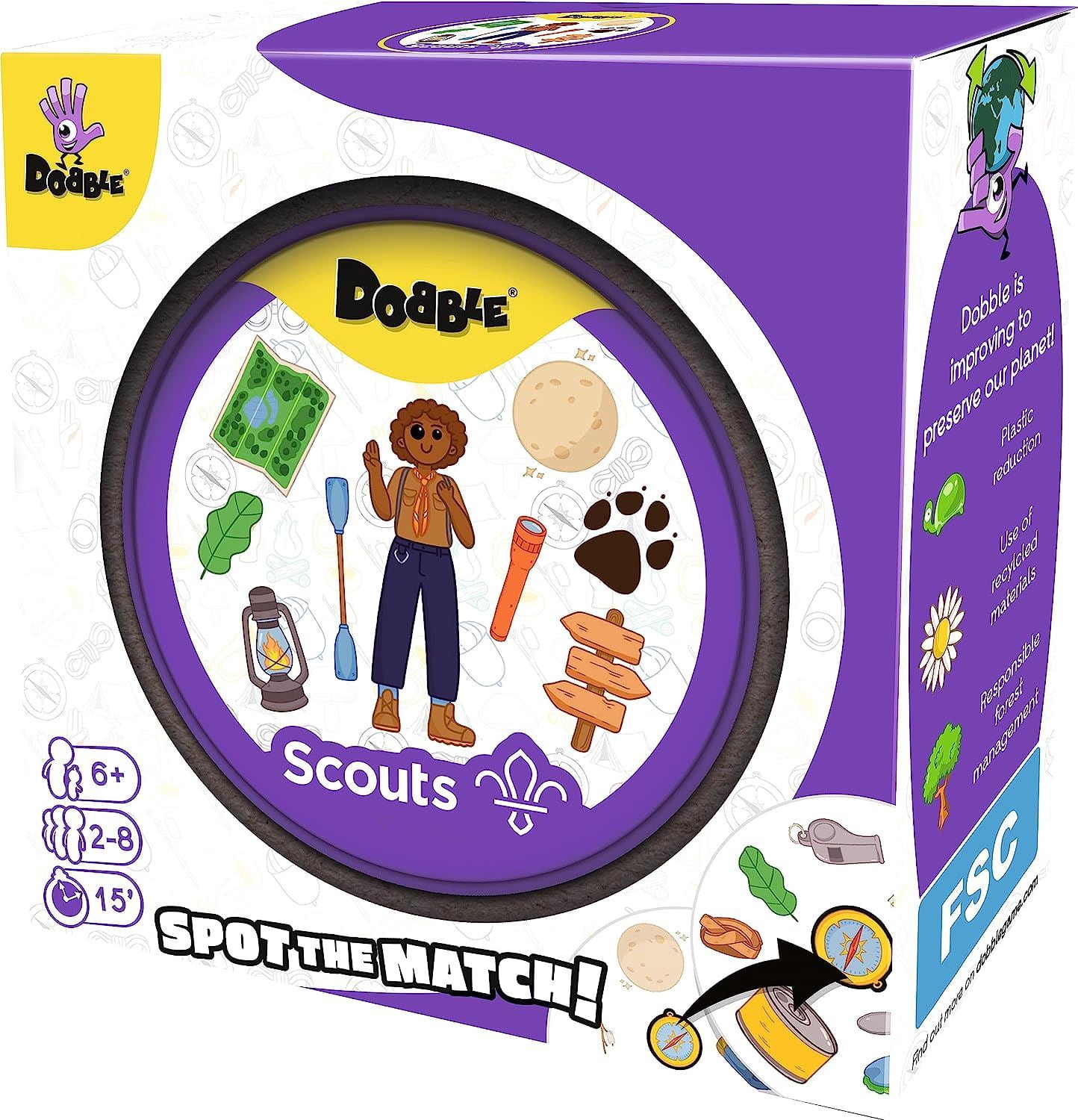 Asmodee Spot the Match! Kids Card Game, 55 Piece - Walmart.com
