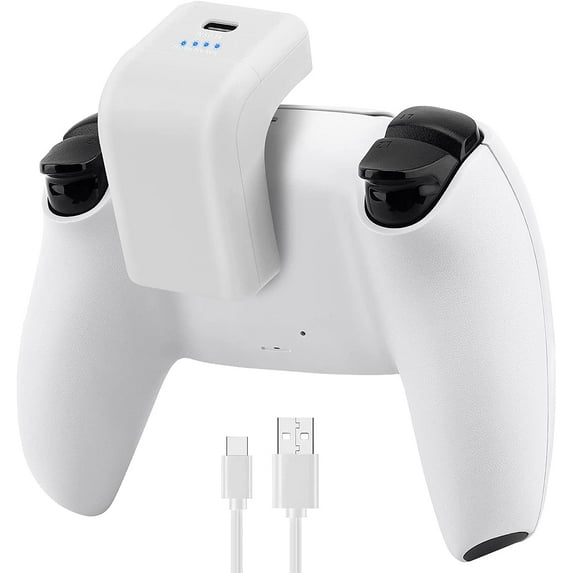 Fitup DualSense Controller Charging Accessory, 1800mAh Battery Pack for ...