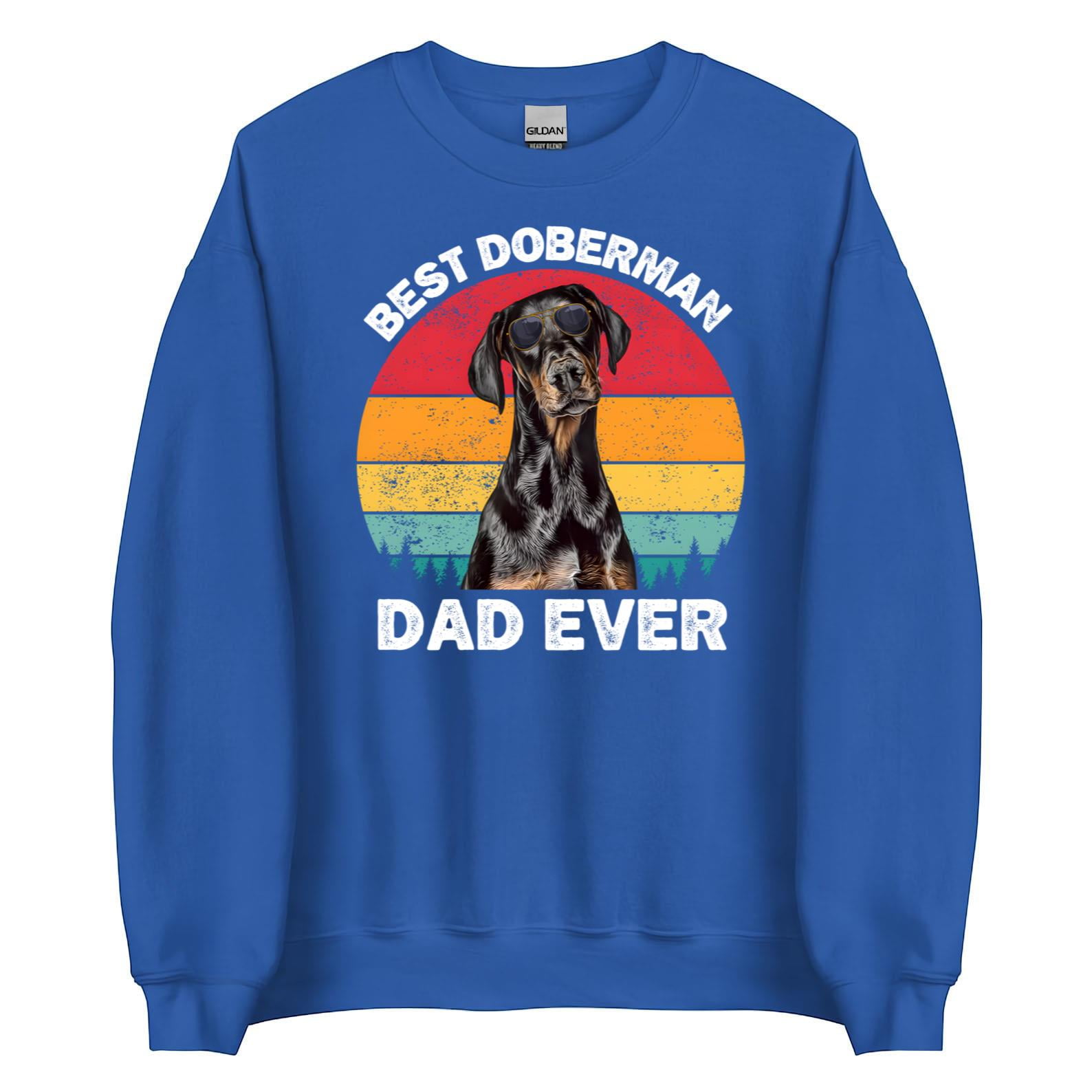 Doberman Dad Dobie Dad Doberman Pinscher Dog Lover Doberman T Shirt ...