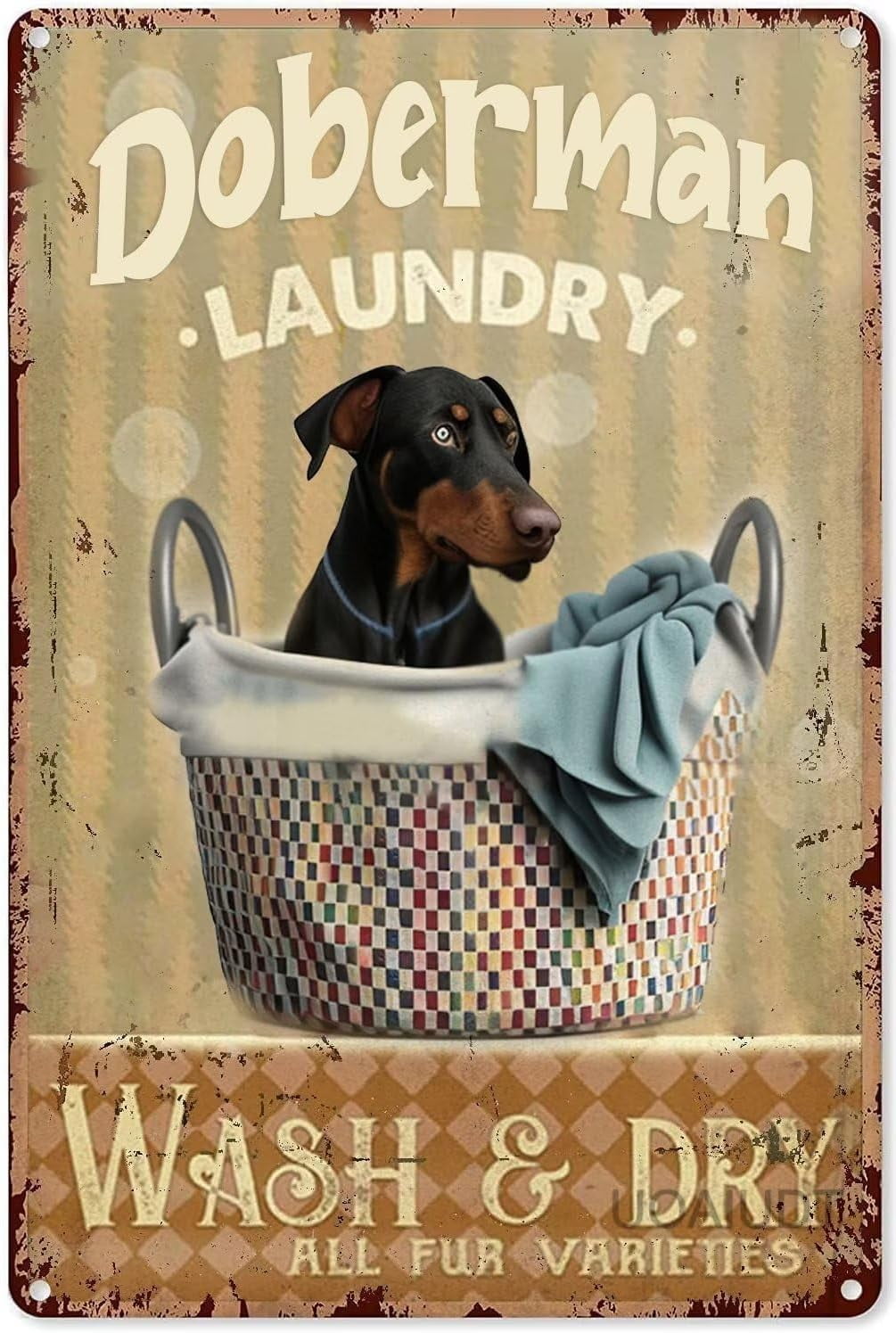 Doberman Laundry 300 Piece Wooden Jigsaw Puzzles For Adults Family ...