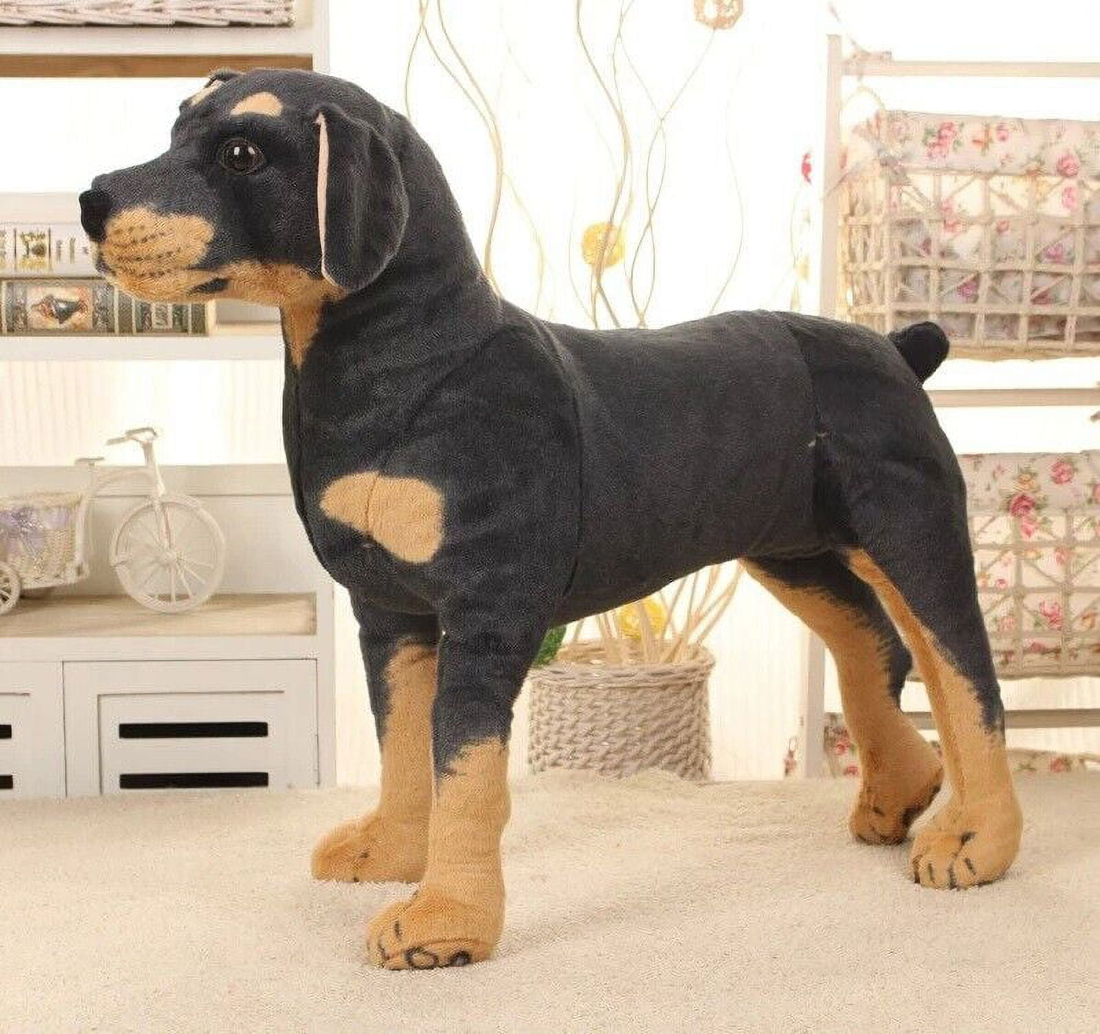 Doberman Pinscher Animal Plush Toy Children's Gift Toy Dog Doll ...