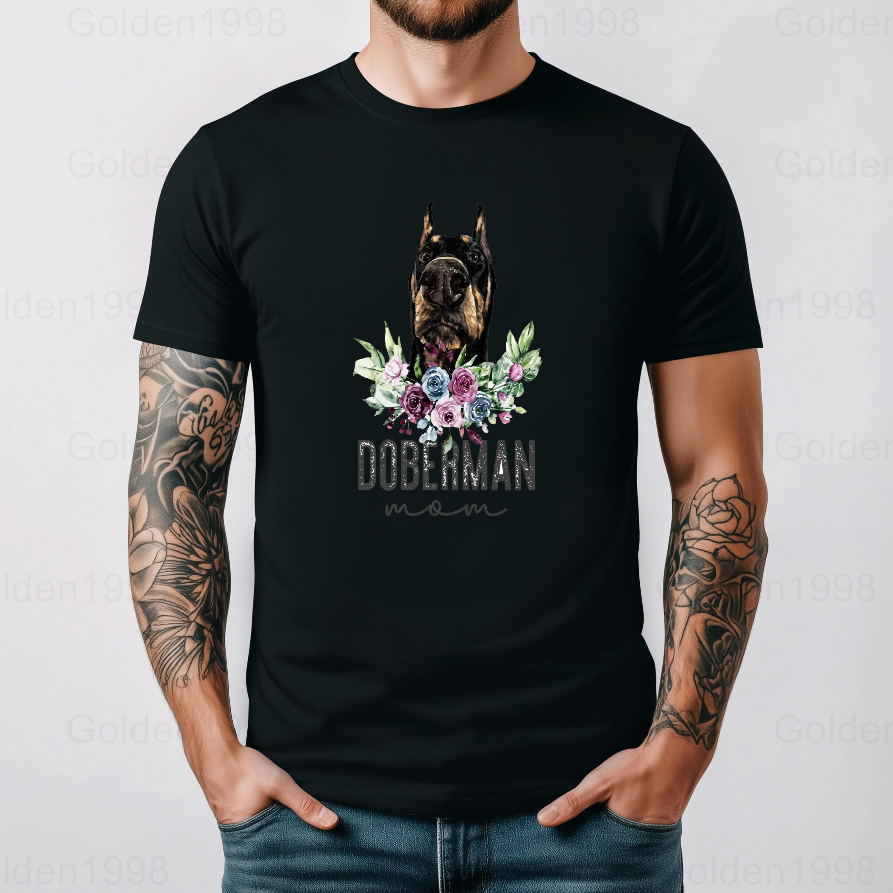 Doberman Pinscher Dog Parent Graphic Design Animal Image Fun Graphic ...