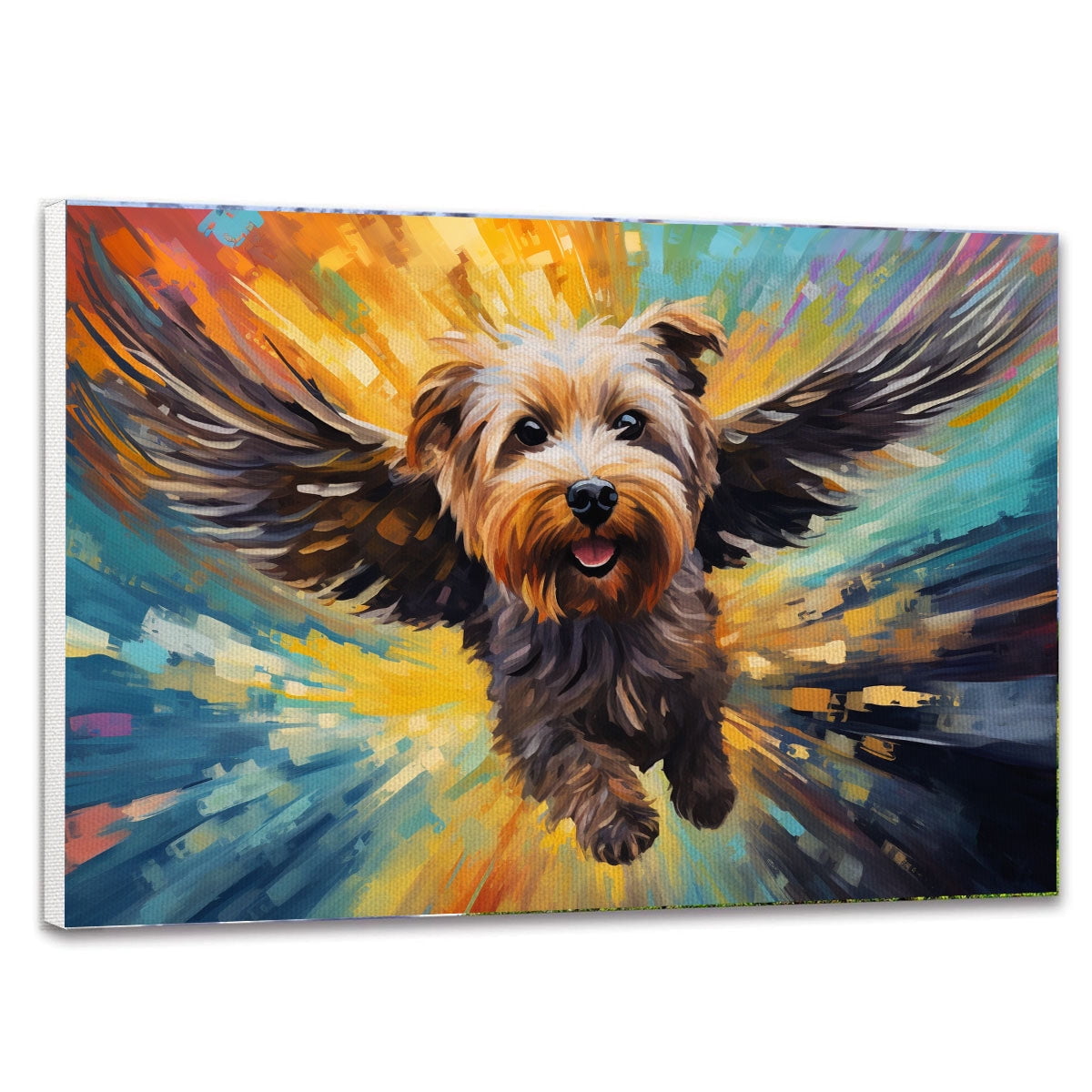 Doberman Pinscher Pet Memorial Poster Canvas Frame - Pet Memorial Gifts ...