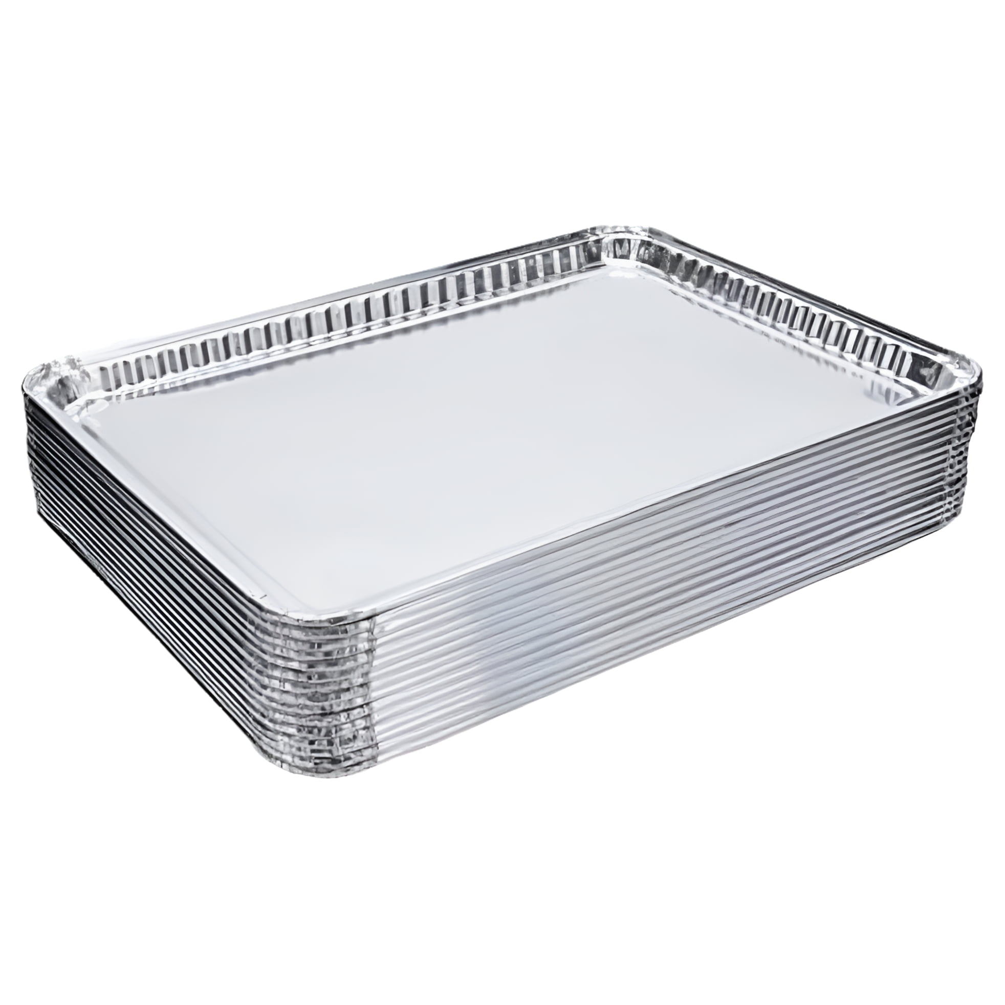 "Dobi's 15-Pack Aluminum Baking Trays - Heavy-Duty, Disposable Half ...
