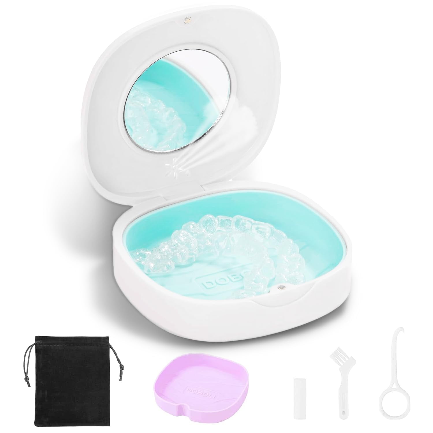 Doboli Slim Aligner Case AIF9 with Vent Holes, Compatible with ...