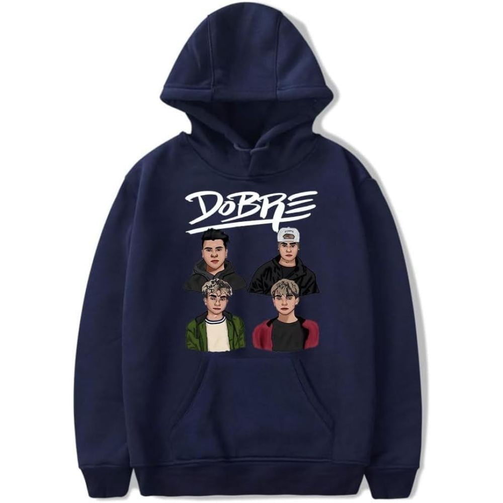 Dobre Brothers Merch Hoodie Pockets Drawstring Unisex Hooded Sweatshirt ...