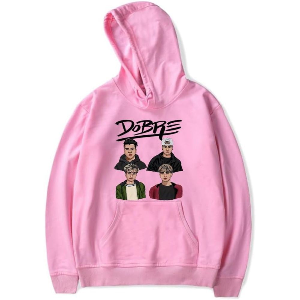 Dobre Brothers Merch Hoodie Pockets Drawstring Unisex Hooded Sweatshirt ...