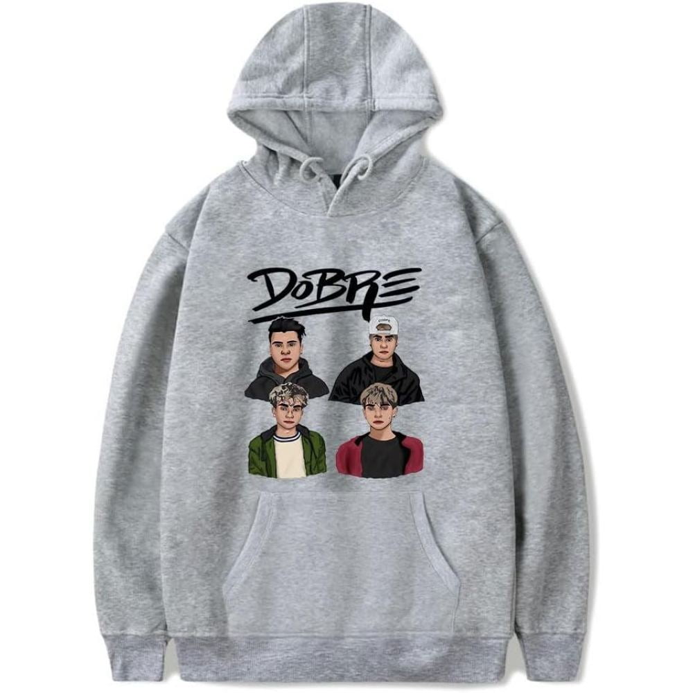 Dobre Brothers Merch Hoodie Pockets Drawstring Unisex Hooded Sweatshirt ...