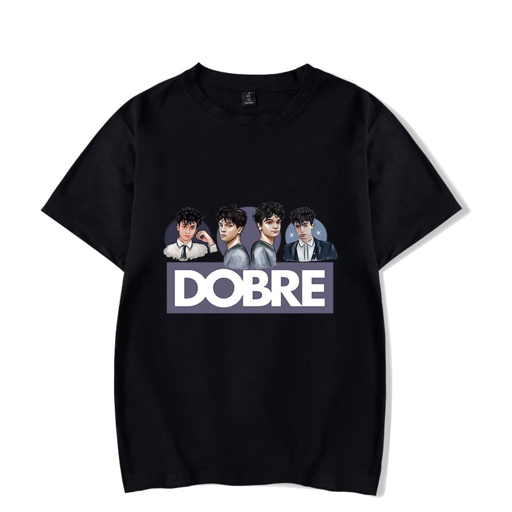 Dobre Brothers Merch T-Shirts Round-neck Unisex Harajuku Funny Printed ...