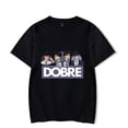 Dobre Brothers Merch T-Shirts Round-neck Unisex Harajuku Funny Printed ...