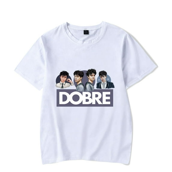 Dobre Brothers Merch T-Shirts Round-neck Unisex Harajuku Funny Printed ...