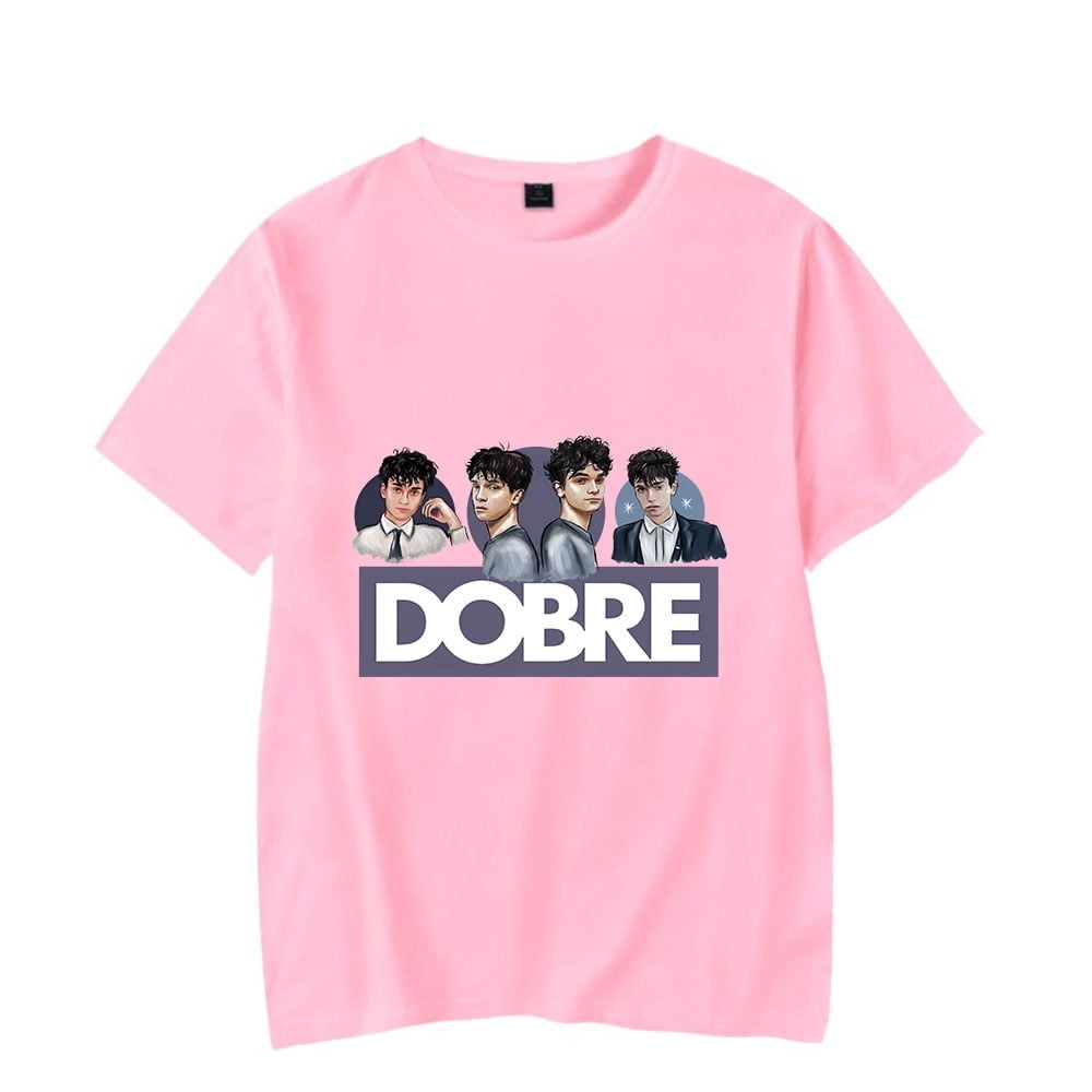 Dobre Brothers Merch T-Shirts Round-neck Unisex Harajuku Funny Printed ...