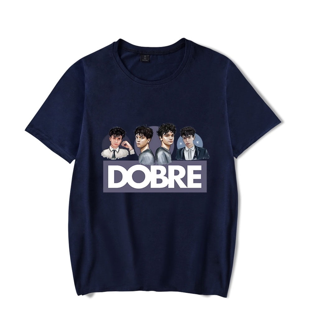 Dobre Brothers Merch T-Shirts Round-neck Unisex Harajuku Funny Printed ...