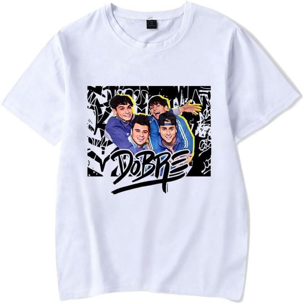 Dobre Brothers Short Sleeve T-shirt Merch Unisex Fashion Crew Neck Top ...