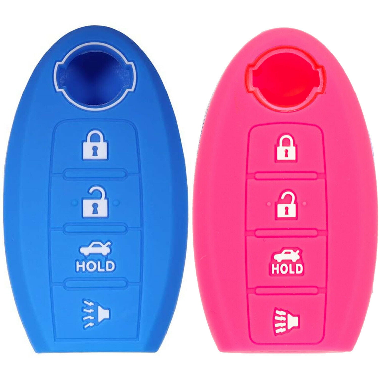 Silicone Cover Fob Case Skin For Nissan Altima Armada Versa Sentra Leaf ...