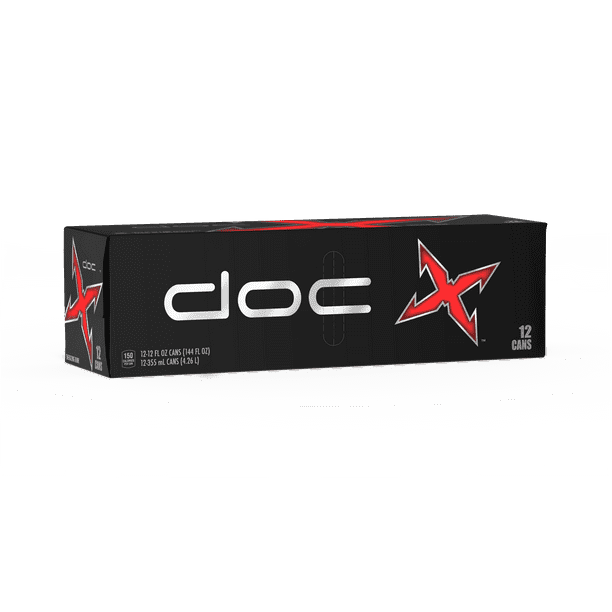 Doc 360 Explosive Black Cherry Soda, 12 Fl. Oz., 12 Count - Walmart ...