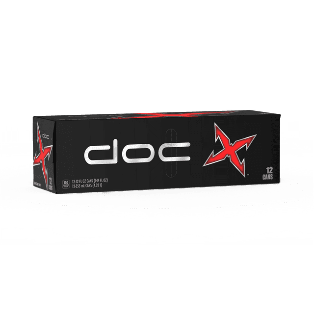 Doc 360 Explosive Black Cherry Soda, 12 Fl. Oz., 12 Count - Walmart.com