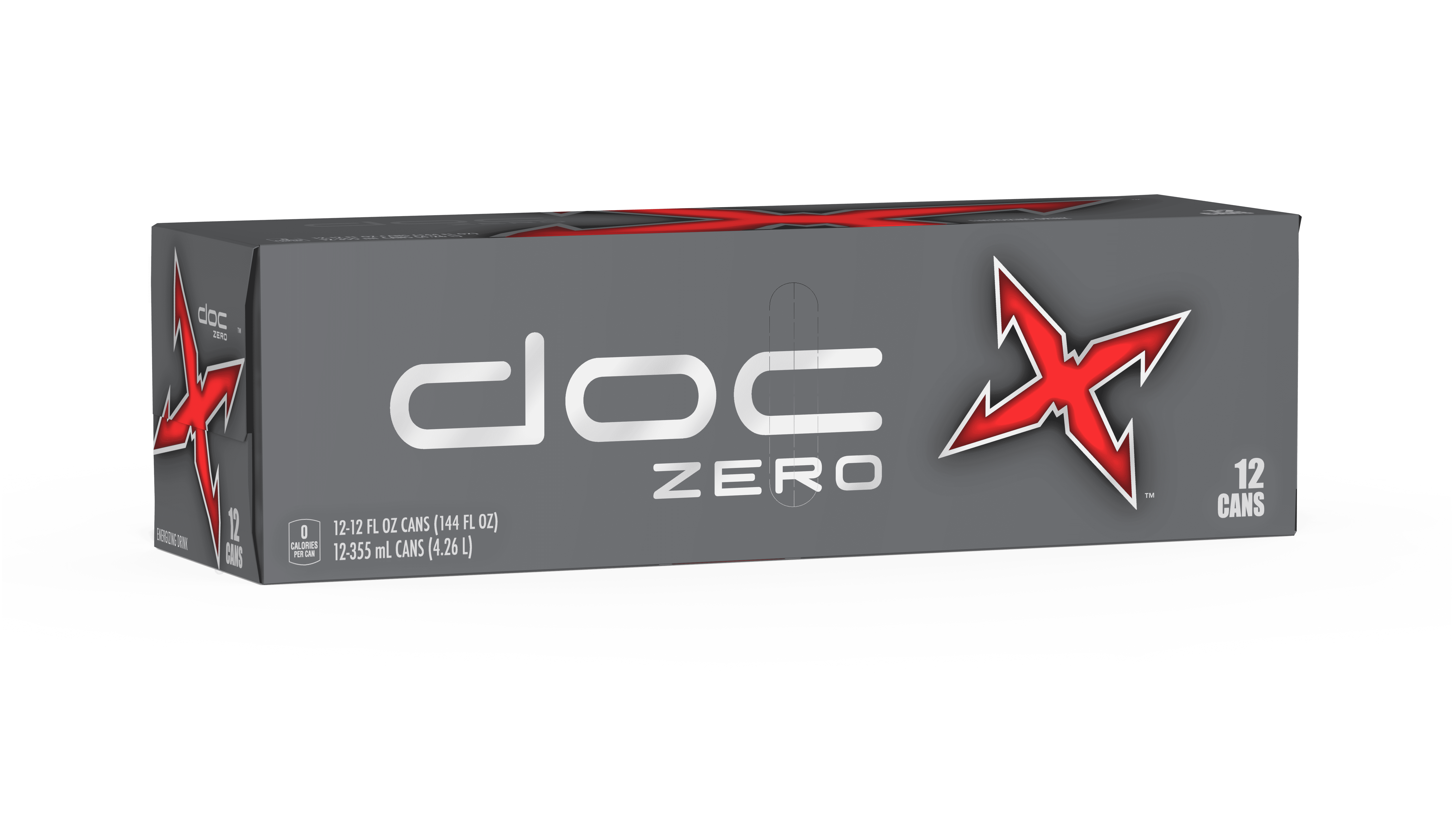Doc 360 ZERO Diet Explosive Black Cherry Soda, 12 Fl. Oz., 12 Count ...