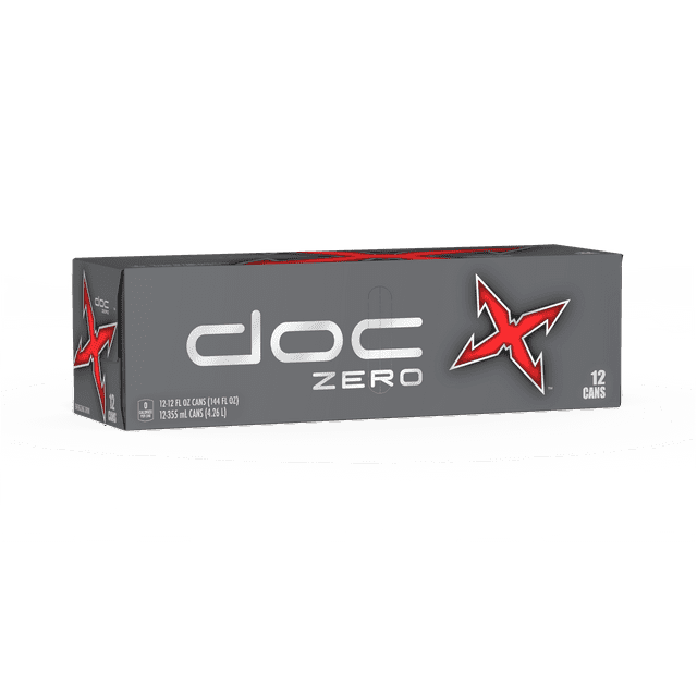 Doc 360 ZERO Diet Explosive Black Cherry Soda, 12 Fl. Oz., 12 Count ...