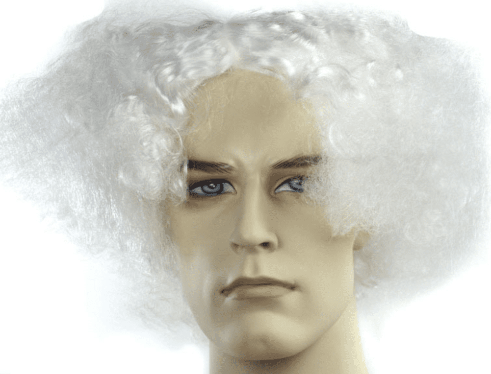 Doc Brown Or Mark Twain White Wig - Walmart.com