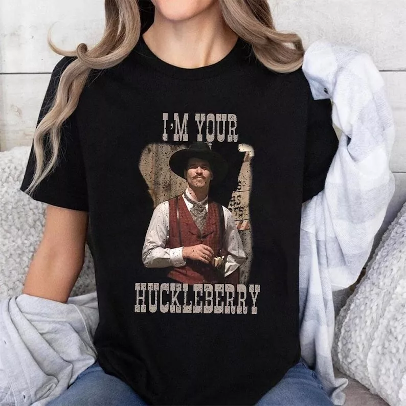 Doc Holliday Cowboys Shirt, Val Kilmer! Vintage Old Western Tee ...