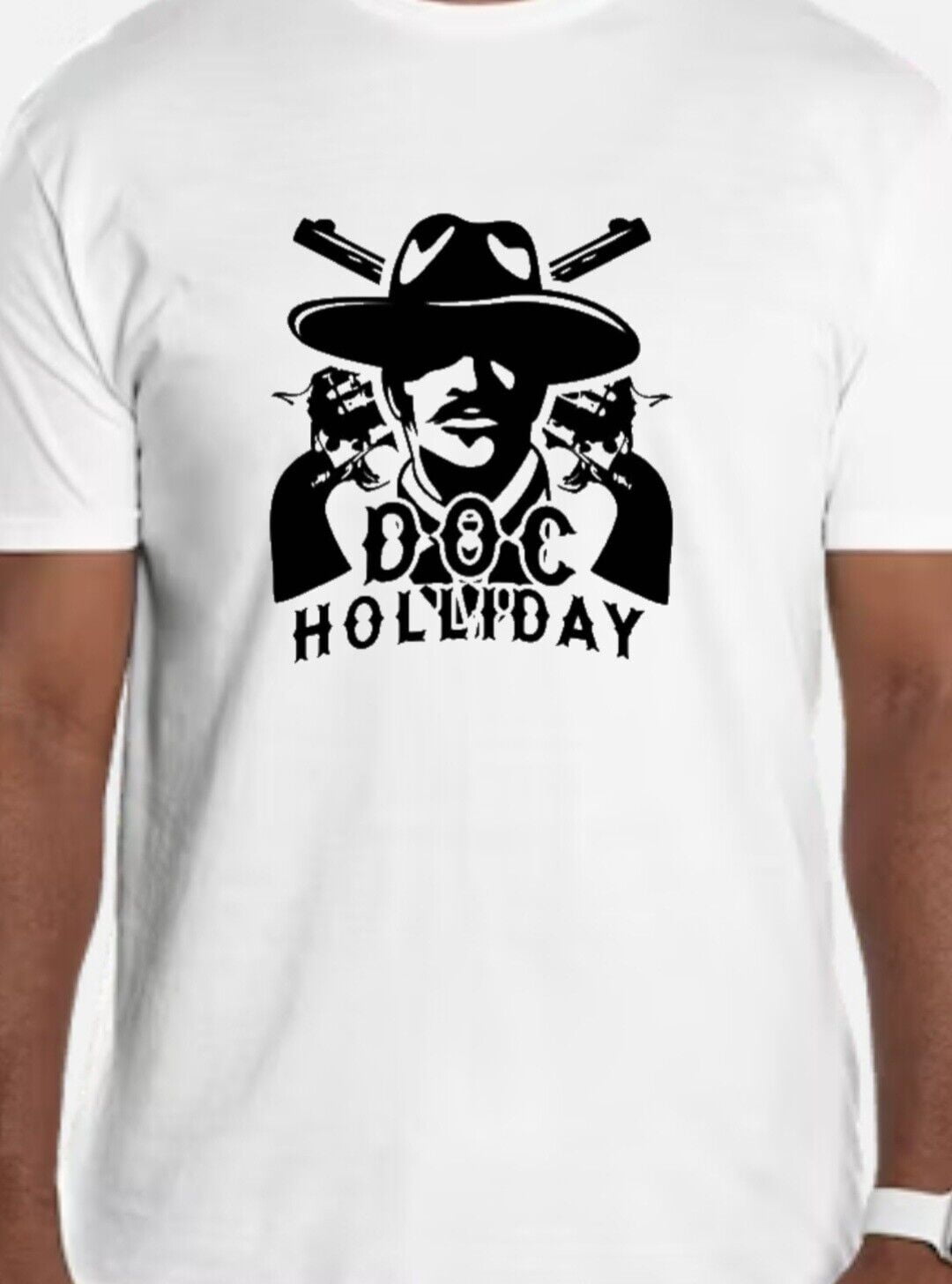 Doc Holliday Movie Tombstone Men's Tee Shirt - Walmart.com