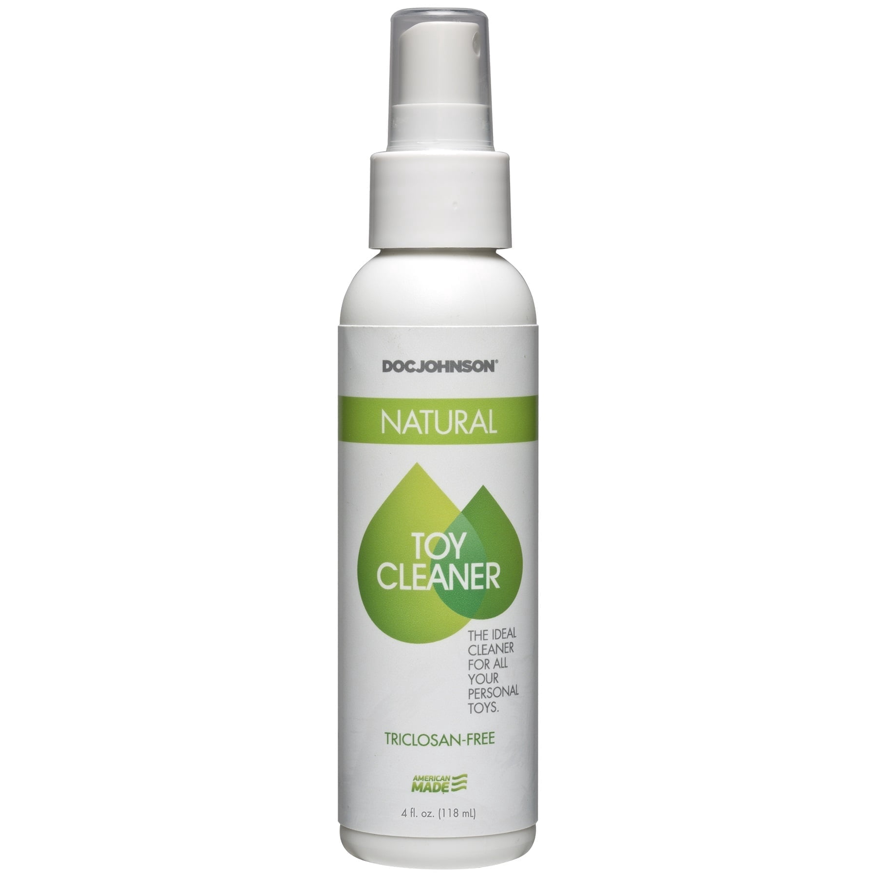 Doc Johnson Personal Natural Toy Cleaner Spray, Triclosan Free, 4 fl.oz ...