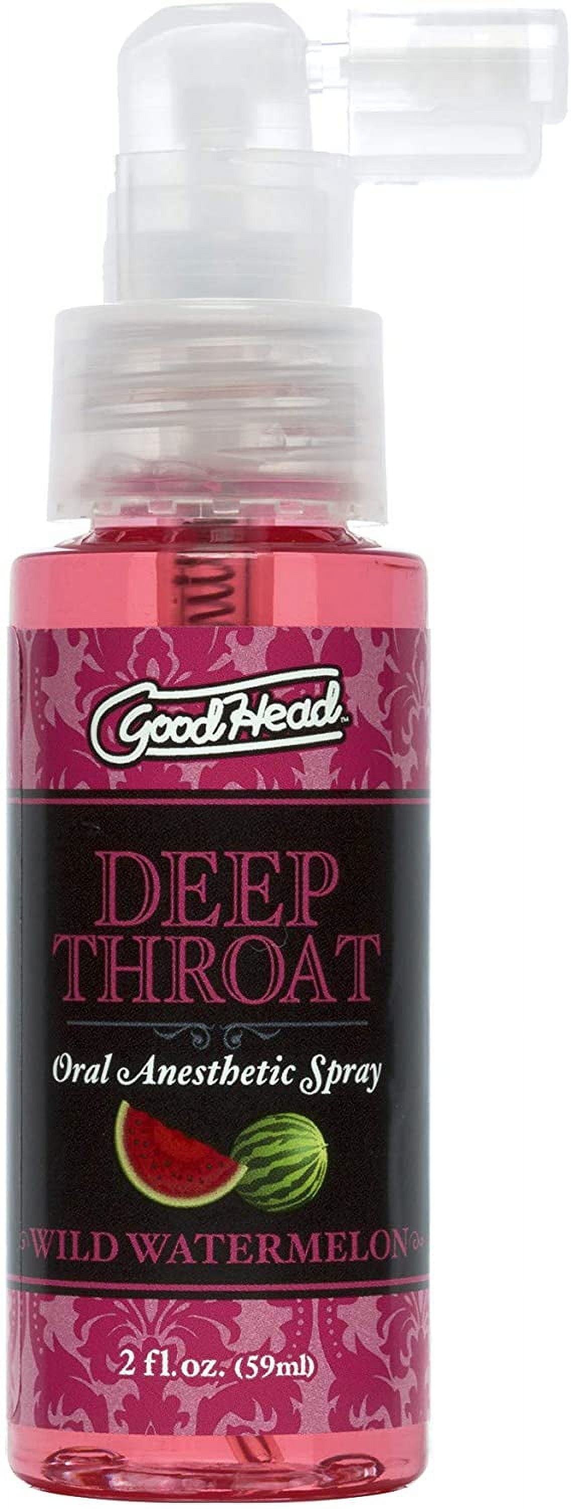 Doc Johnson Good Head Benzocaine Numb Numbing Oral Sex Spray - 2 fl. oz ...