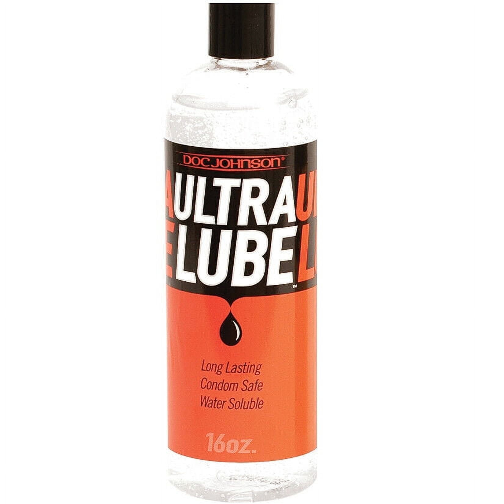 Doc Johnson Ultra Lube, Long Lasting Water Based Personal Lubricant, 16 ...