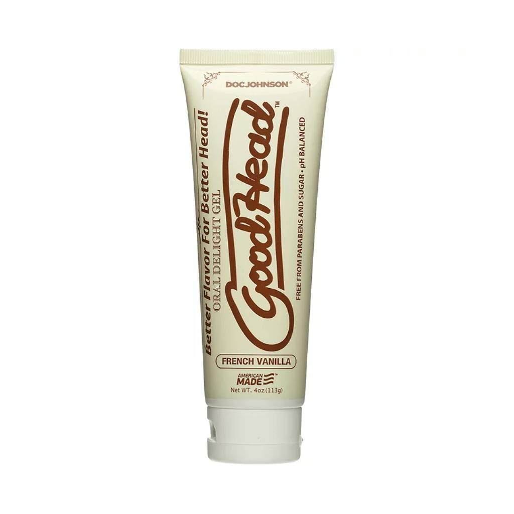 Doc Johnsons Goodhead Oral Delight Gel 4oz French Vanilla