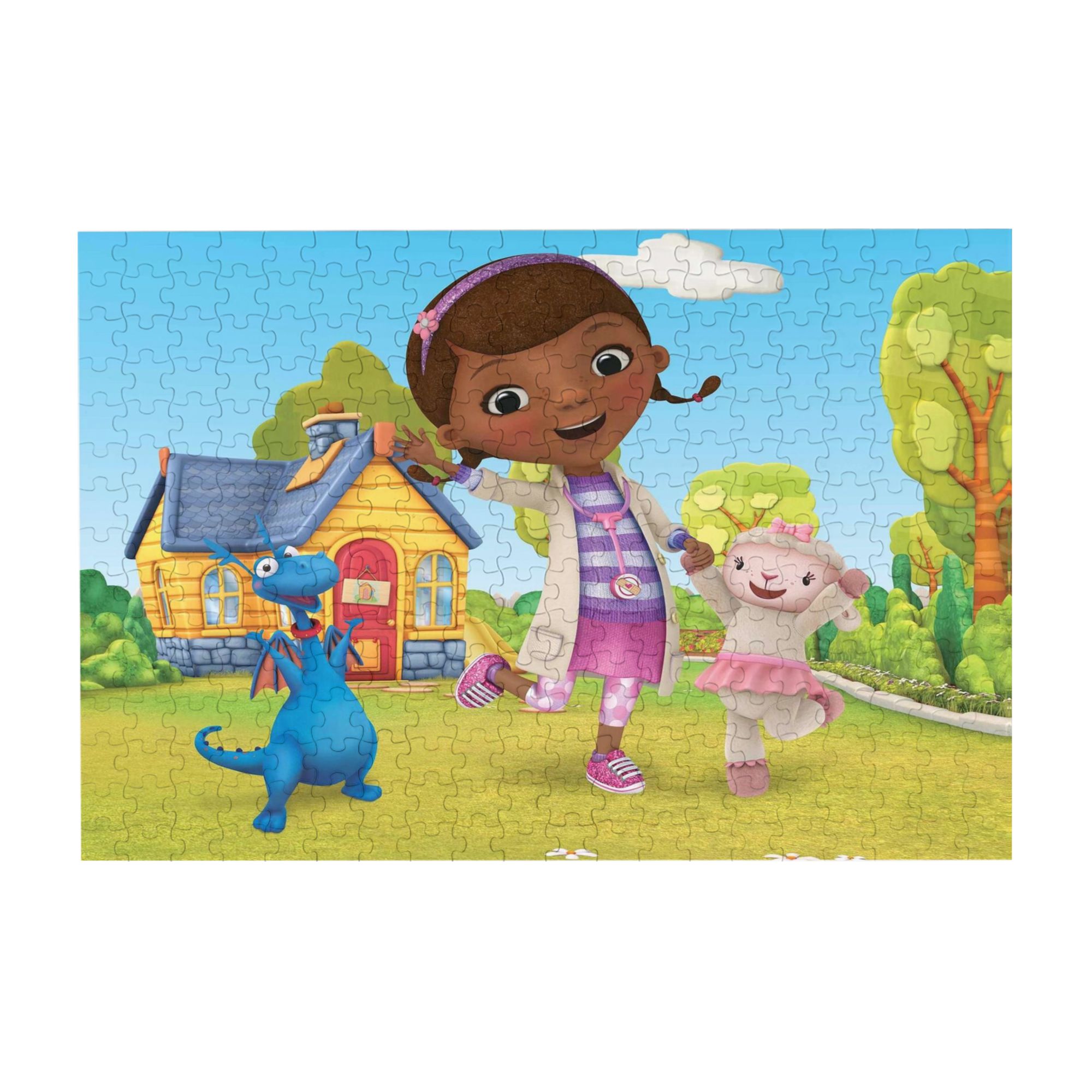Doc Mc-Stuffins Wooden Picture Puzzle 300 Piece Jigsaw Puzzle for ...