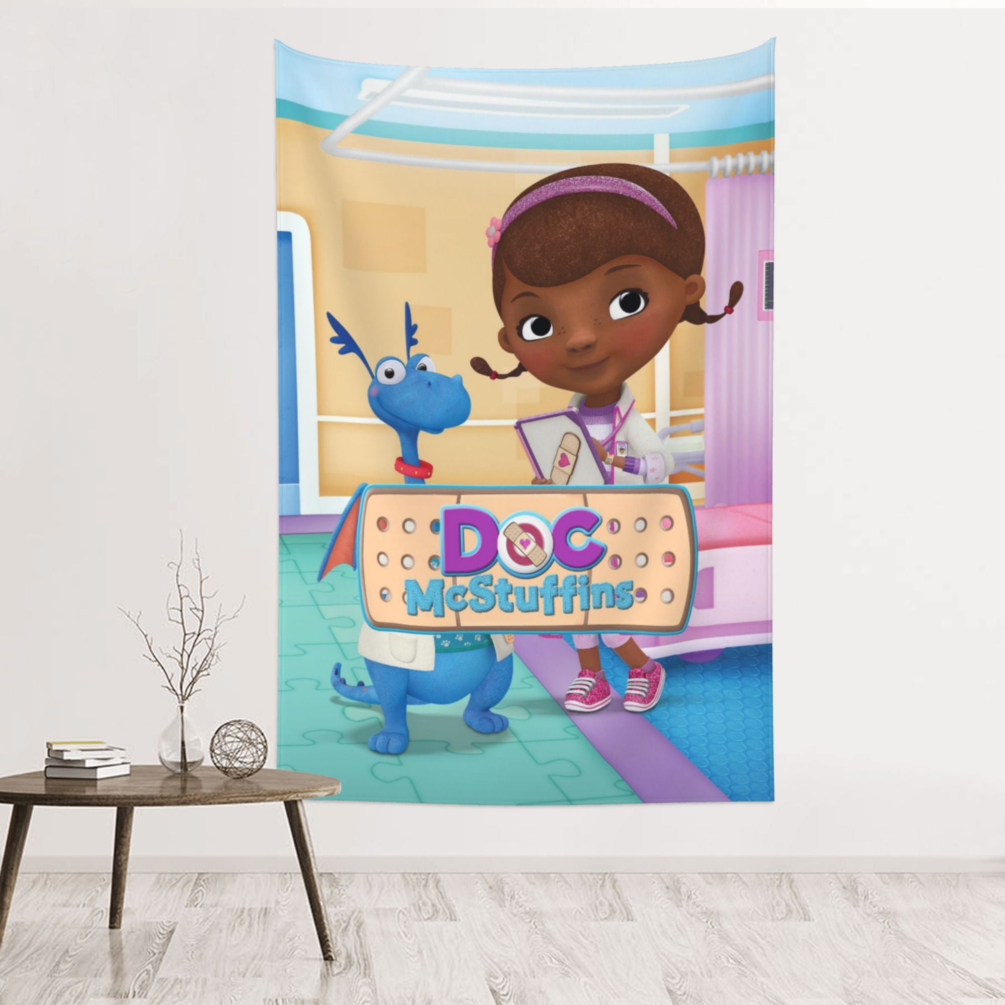 Doc McS-tuffins Wall Tapestry Poster for Bedroom Aesthetics Room Decor ...