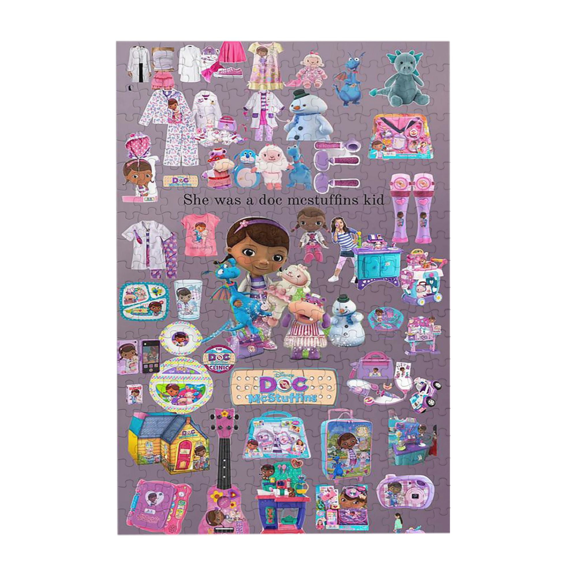 Doc McS-tuffins Wooden Picture Puzzle 300 Piece Jigsaw Puzzle for ...