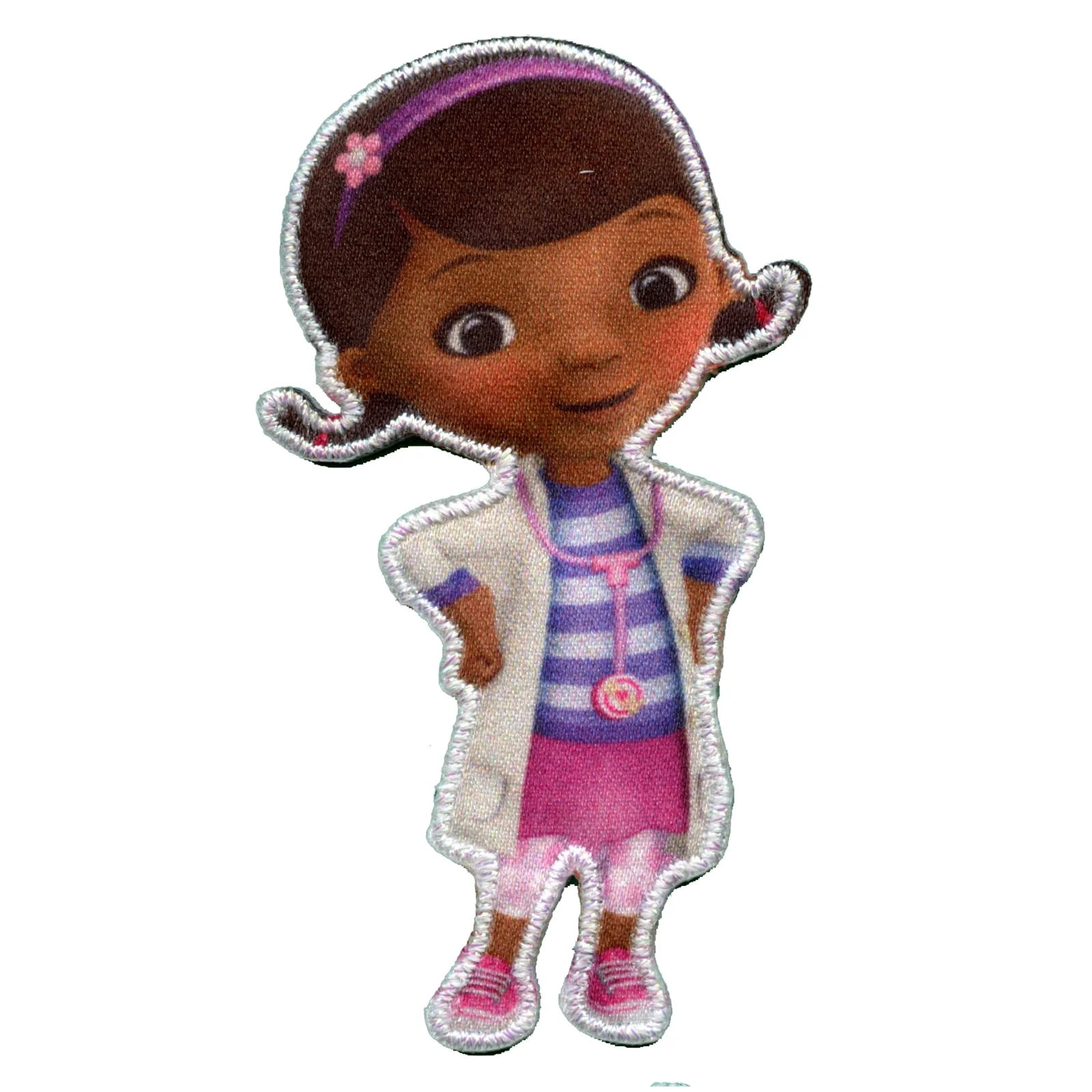Doc McStuffins Embroidered Applique Iron On Patch - Walmart.com