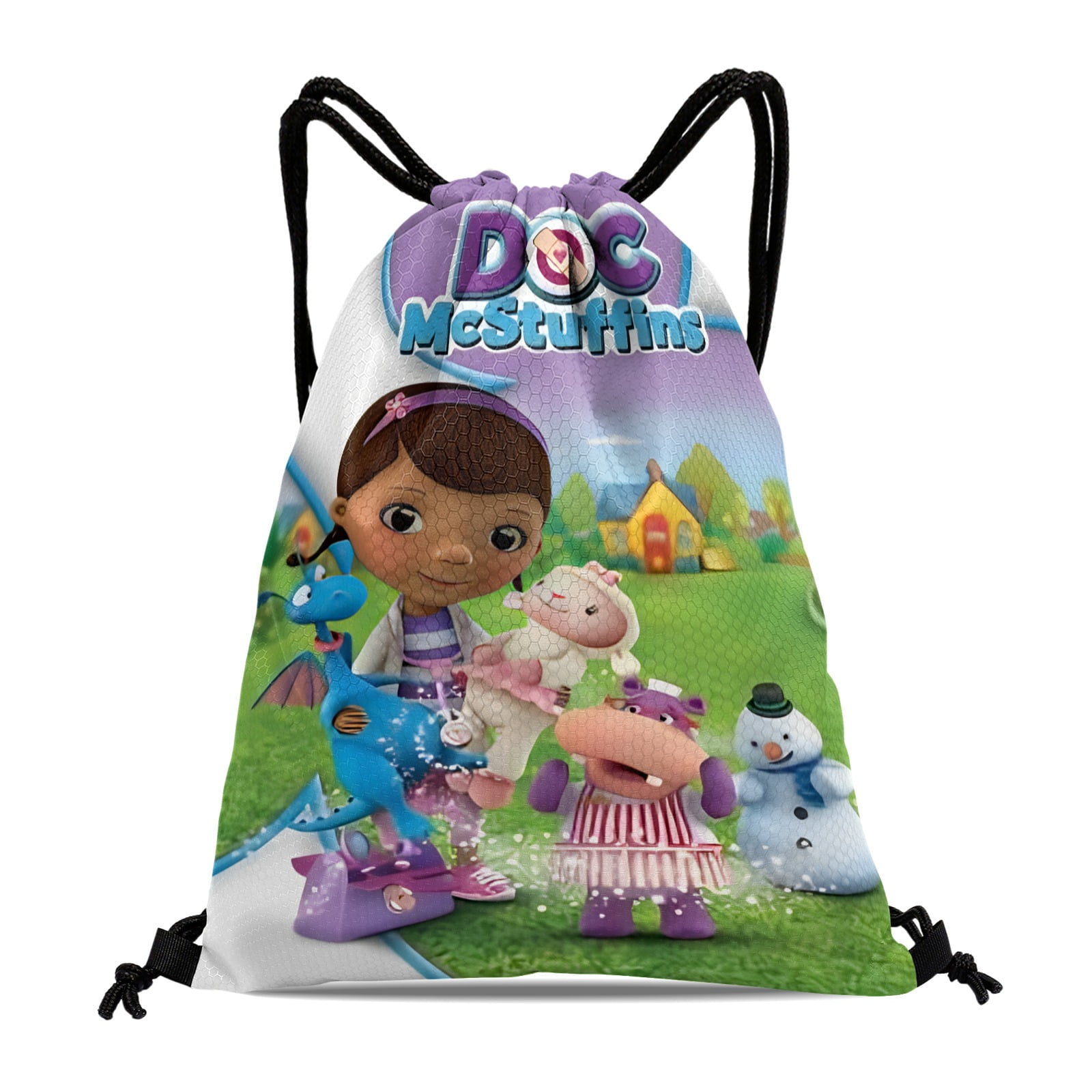 Doc McStuffins canvas Tote Bag for Women Aesthetic Cute Cat Shopping ...