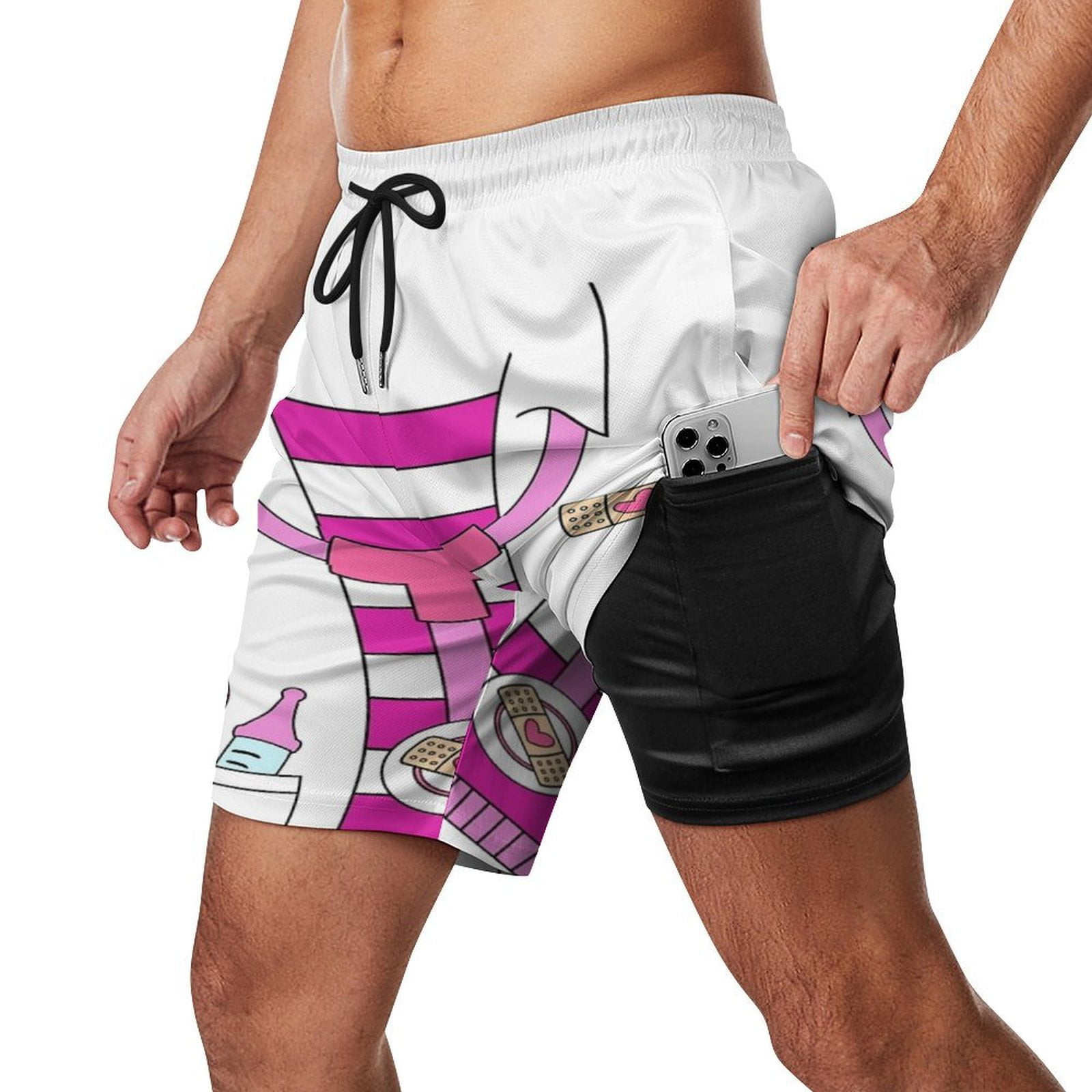 Doc Mcstuffins Costume Quick Dry Swimming Shorts For Men Swimwear ...